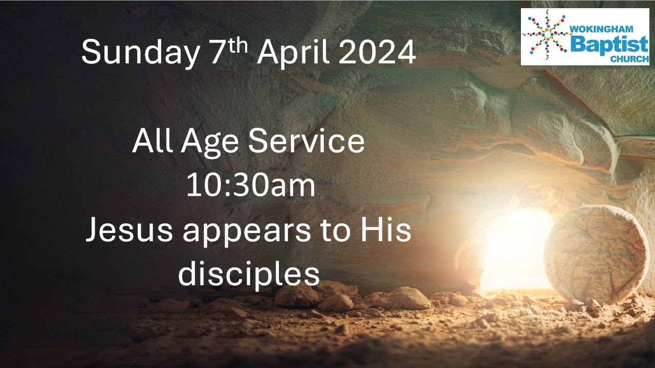 Jesus appears to His disciples [7th April 2024] - YouTube