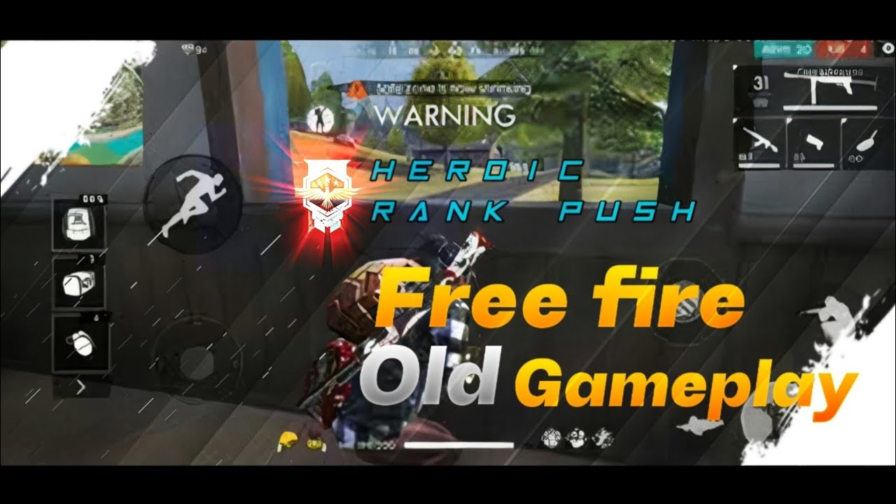 Old free fire gameplay | solo rank push heroic gameplay | Devil Gaming ...
