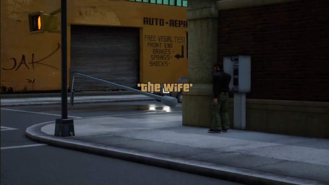 Grand Theft Auto III The Definition Edition "The Wife" Mission PS5 ...