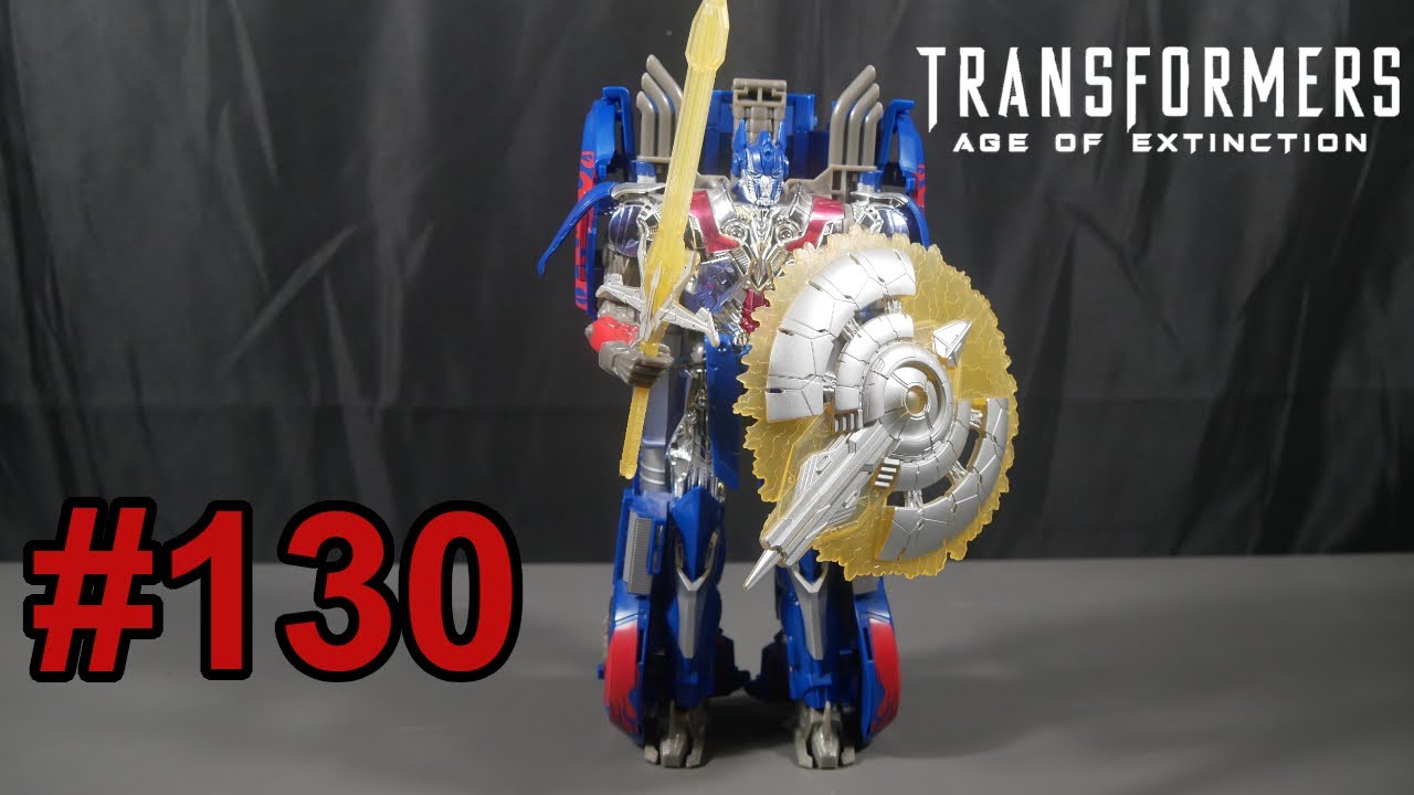 Transformers Age of Extinction Leader Class First Edition Optimus Prime ...
