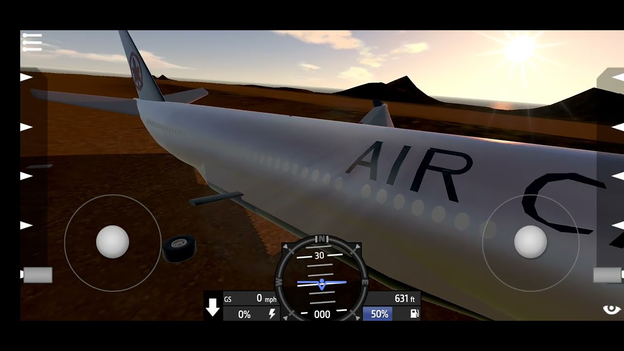 air Canada crash (simpleplanes) - YouTube