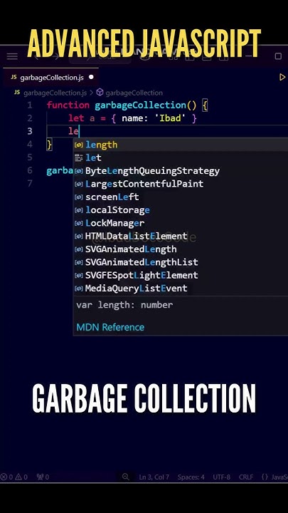 Only 1% of JavaScript Developers know this Advanced JS Concept: Garbage Collection #javascript # ...