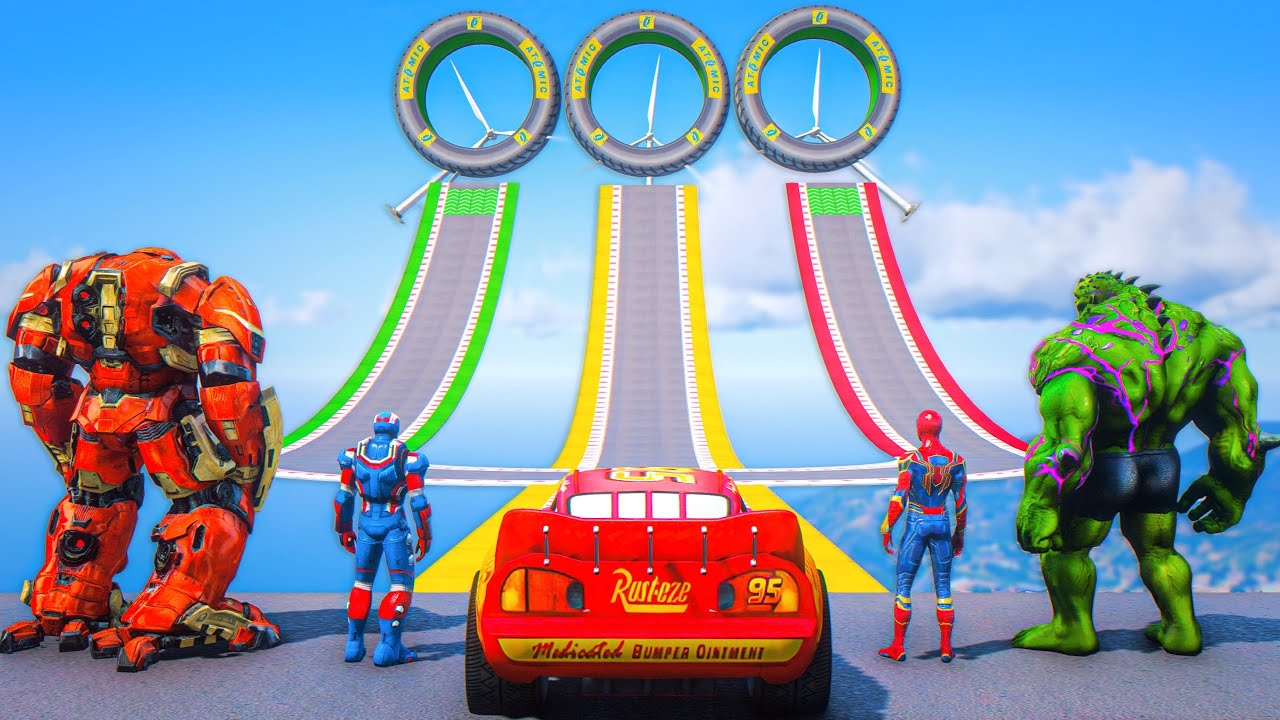 IRONMAN, SPIDERMAN VS AVENGERS ZOMBIE | SUPERHEROES Racing Challenge ...