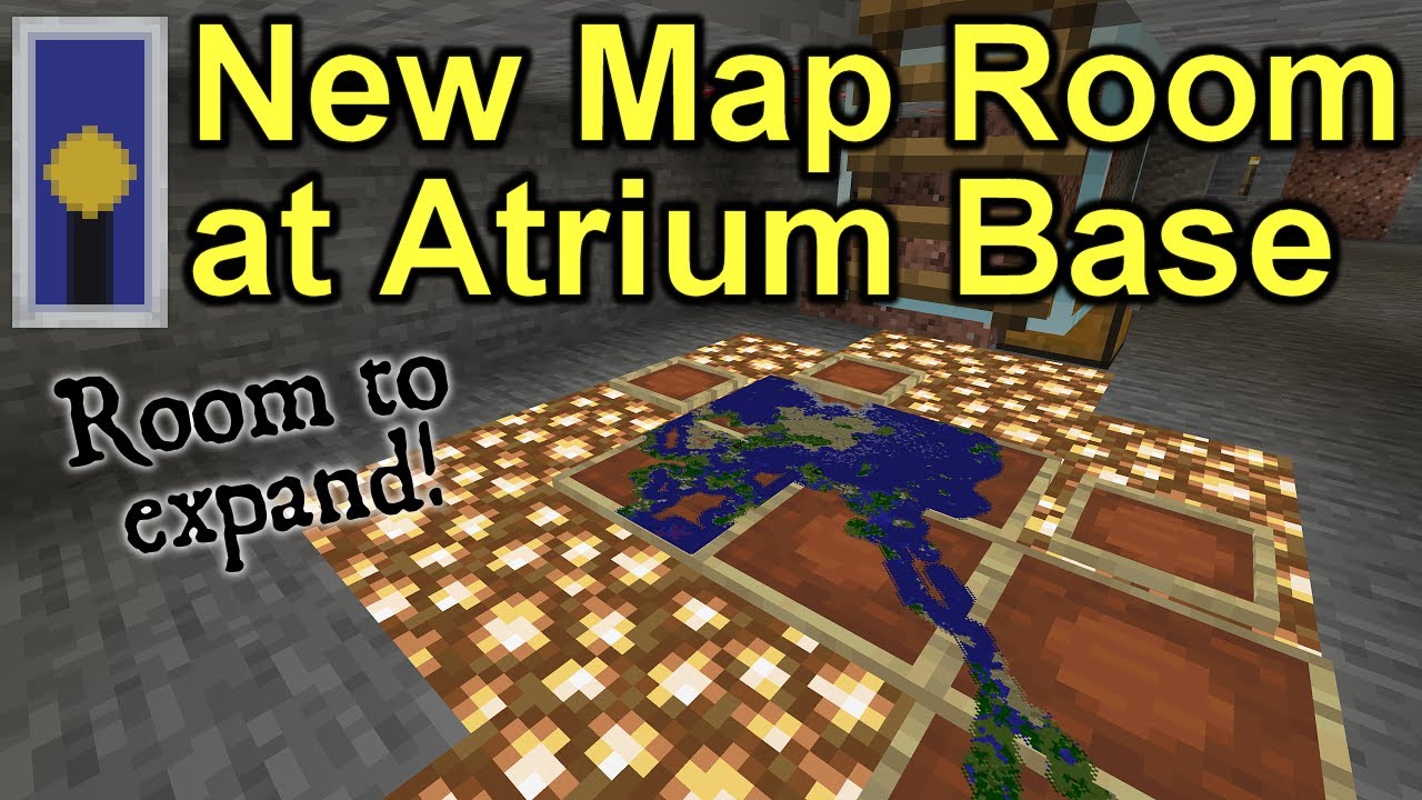 Expanding the new map room at Atrium Base. - YouTube