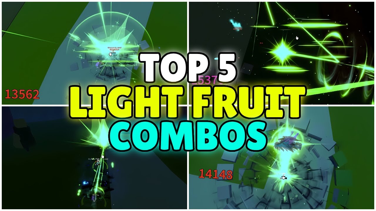Top 5 *New* Best Light Combos | Blox Fruits Update 20 - YouTube