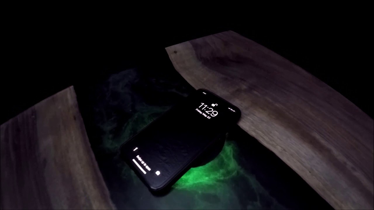 Phone Charging Coffee Table - YouTube
