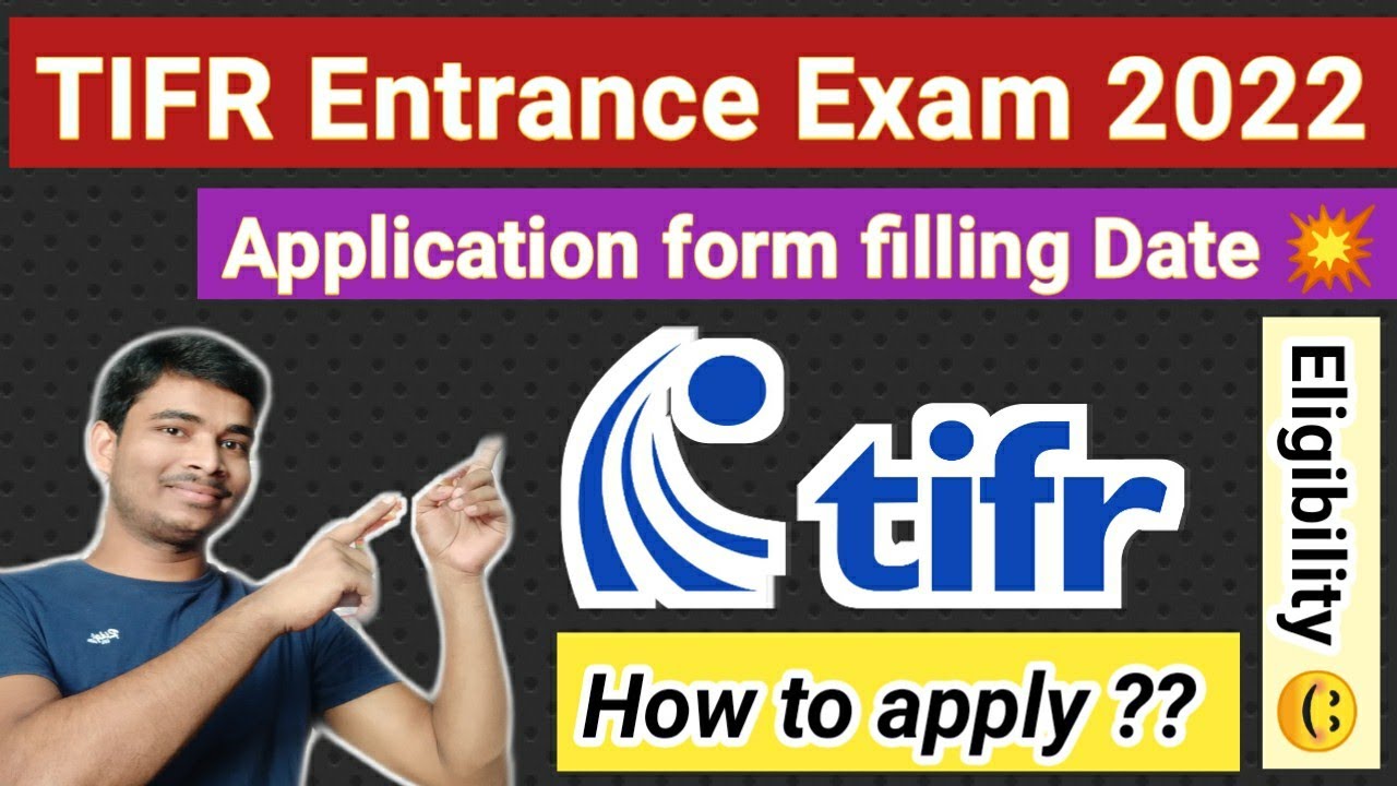 TIFR Entrance Exam 2022💥 || Application form filling date ...