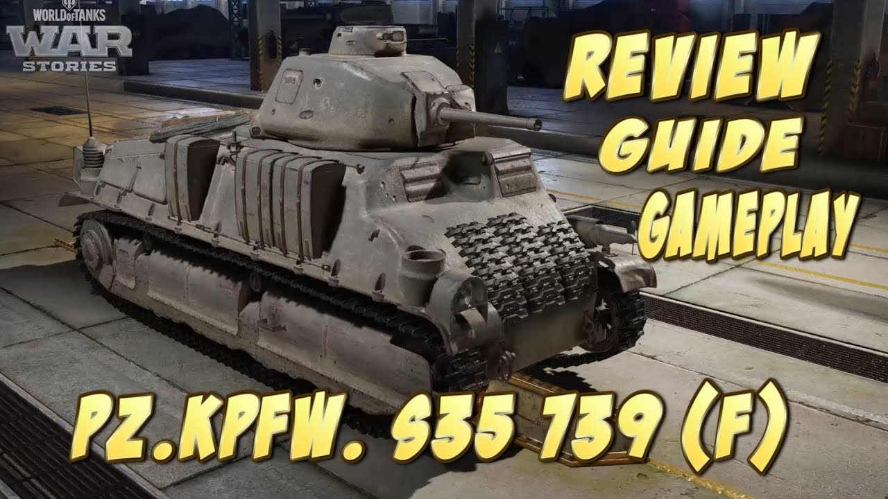 World of Tanks Console: Pz.Kpfw. S35 739 (f) Tier 3 medium review/guide ...