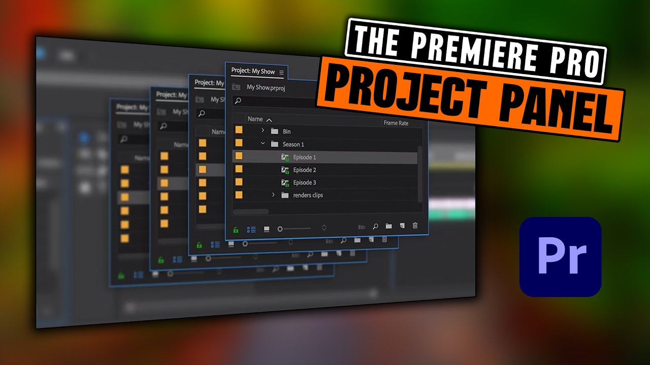 The Project Panel In Adobe Premiere Pro 2025. - YouTube
