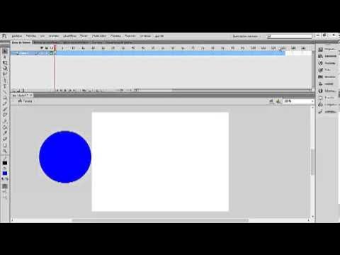 Tutoriales de Flash,Basico | Interpolacion de movimiento - YouTube