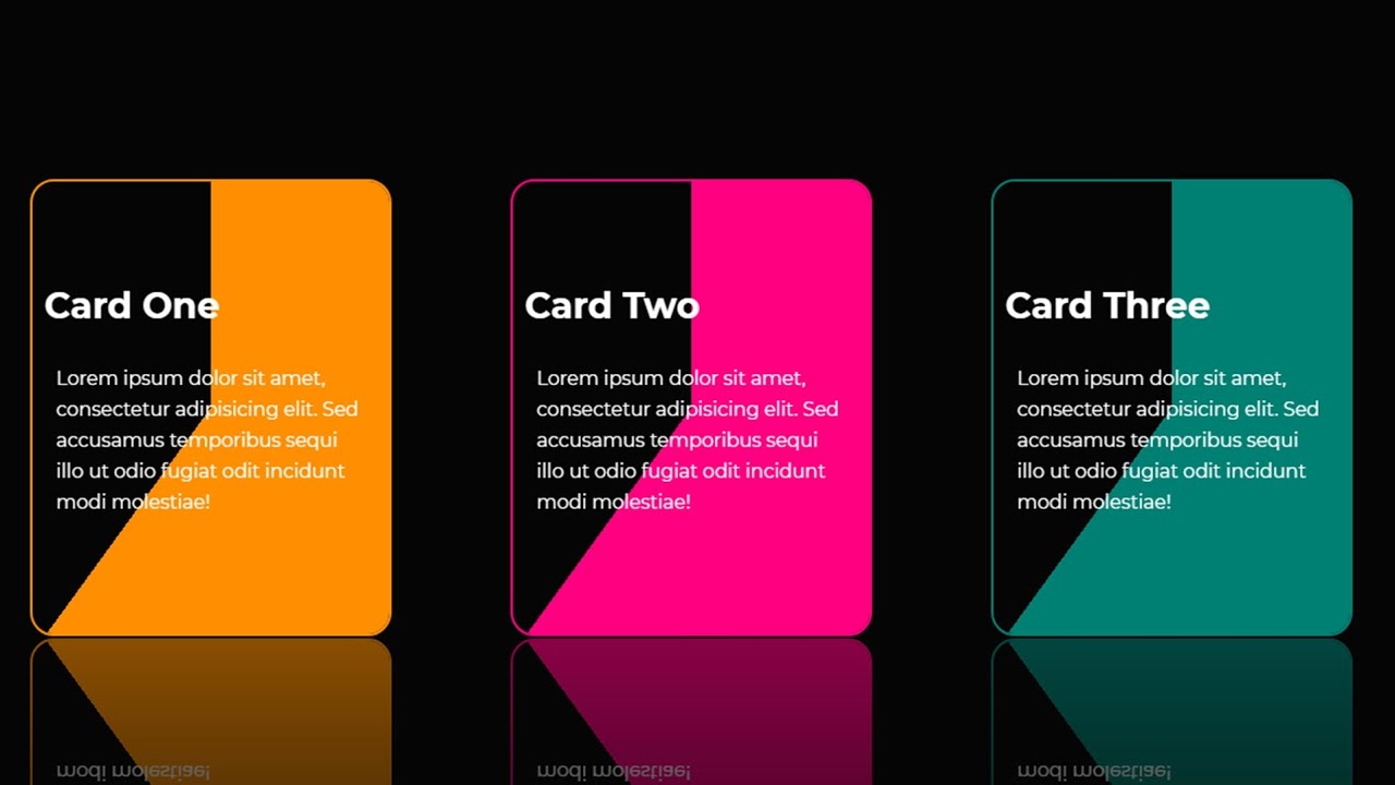 AMAZING CARD USING HTML CSS|DO YOU KNOW THIS DESIGN?@pinkweb0 - YouTube
