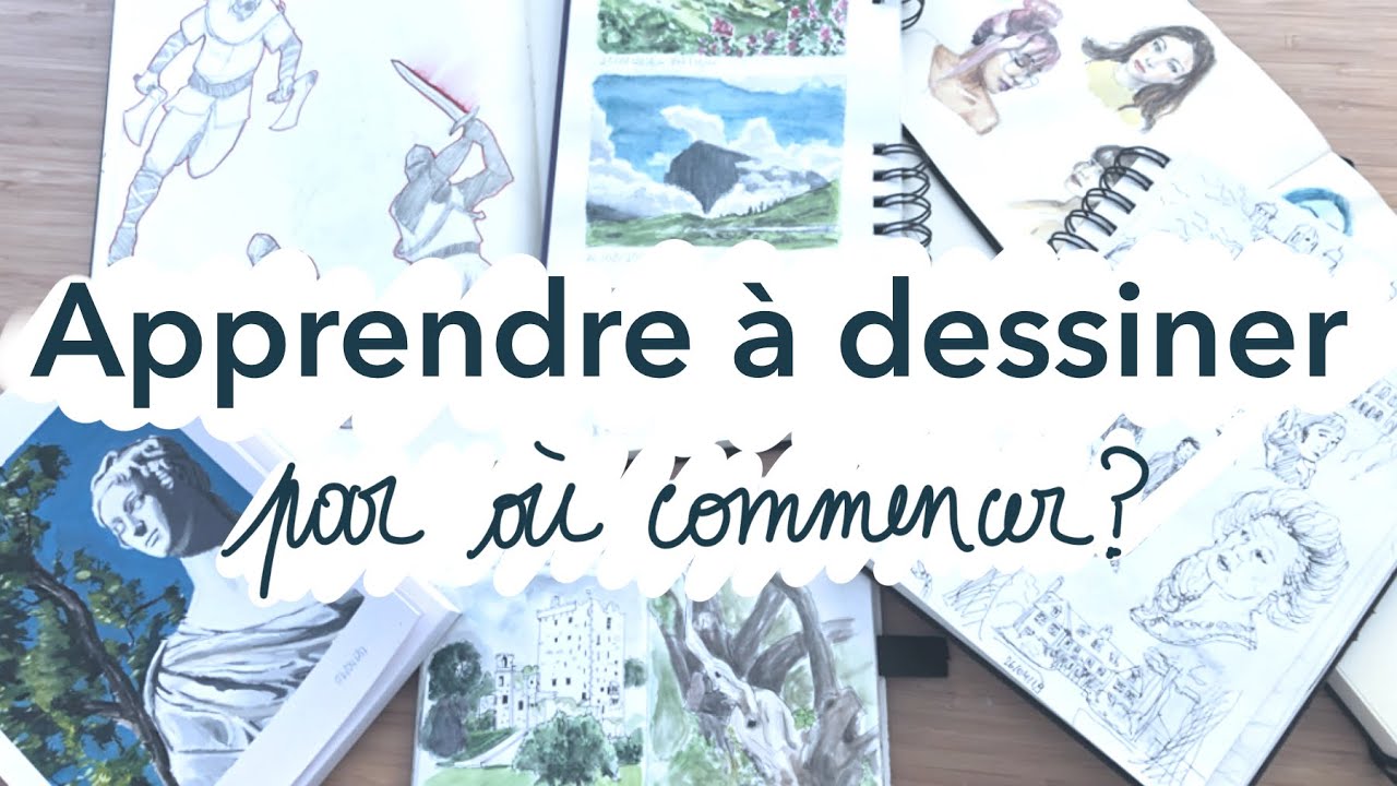 Commencer à dessiner quand on est débutant ! - YouTube