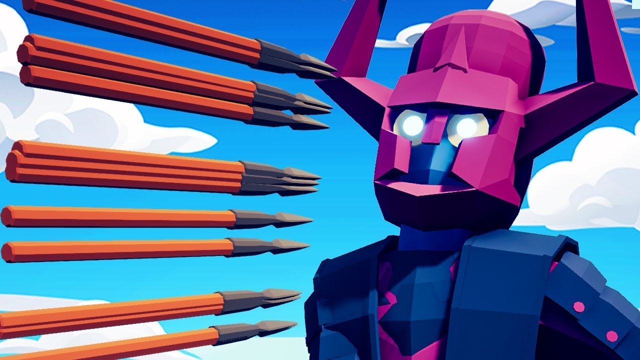 I Unleash GOD POWERS on GALACTUS in TABS! - YouTube