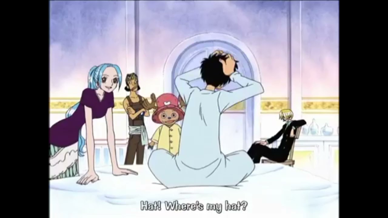 One Piece - Luffy wakes up Ep.128 - YouTube