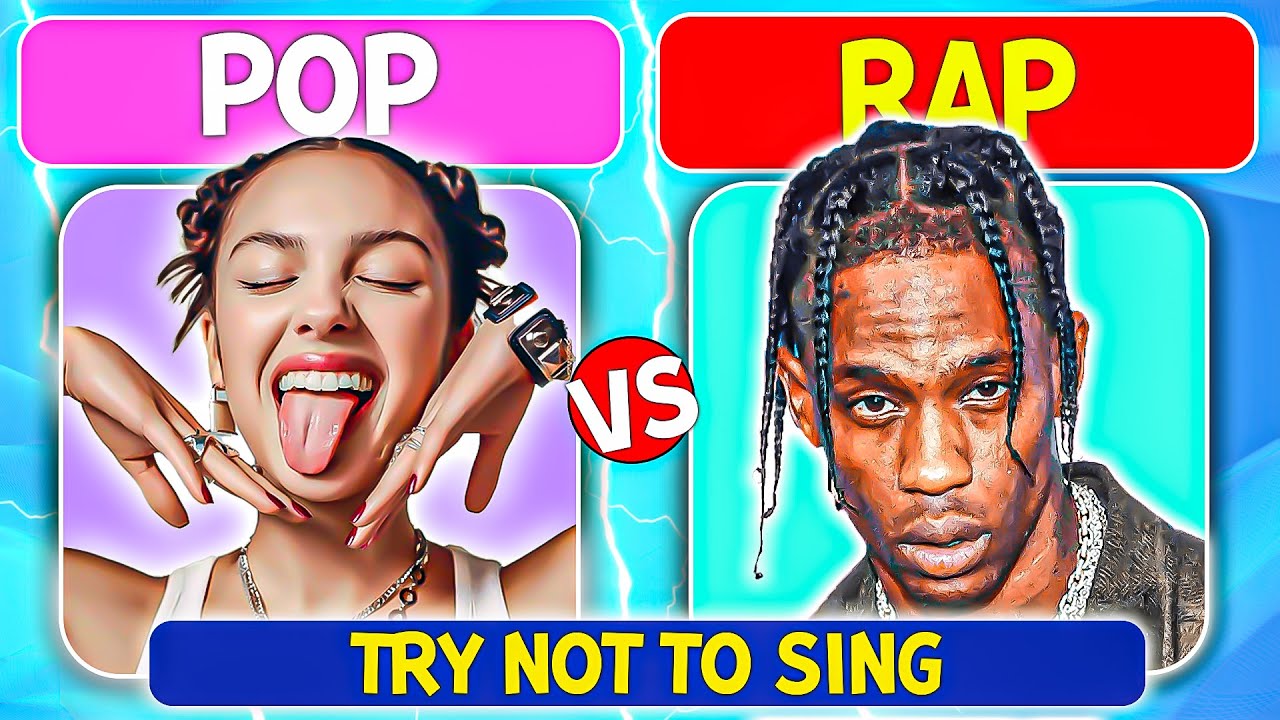 Try Not To Sing 🎶😉 | POP vs RAP #2 | Best Pop Songs and Rap Songs 💖 ...