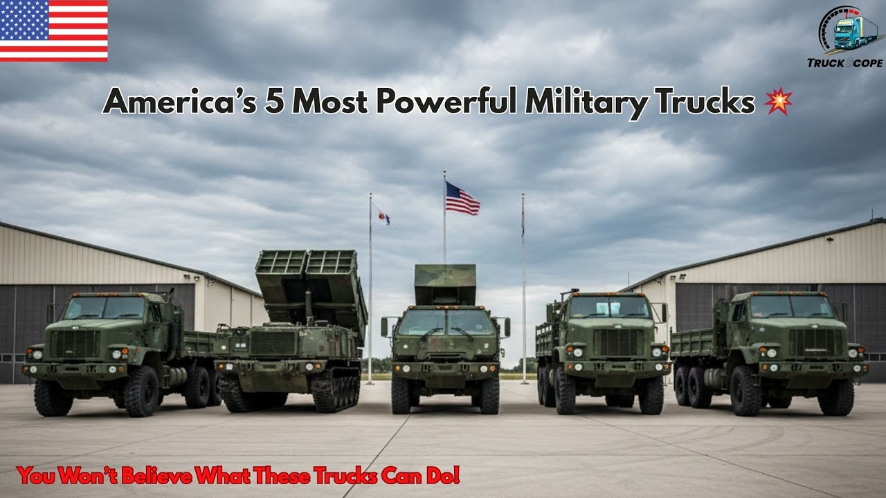 Top 5 Most Powerful Military Trucks of the U.S. Army | Truck Scope ...