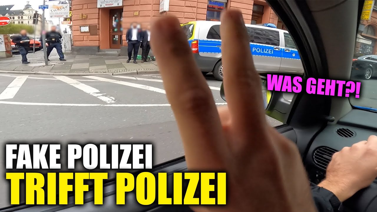 Mit Fake-Polizeiauto Frankfurter Hauptbahnhof UNSICHER machen | feat ...