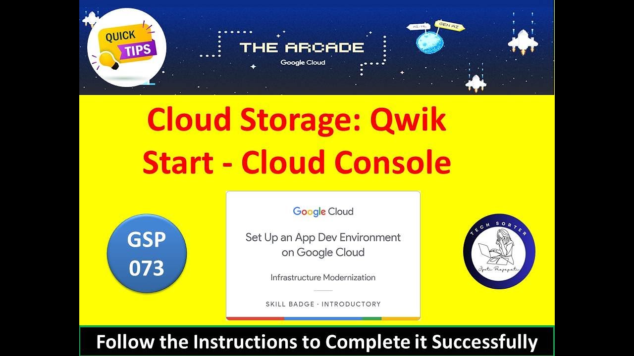 [2024] Cloud Storage: Qwik Start - Cloud Console Lab Solution [2 ...