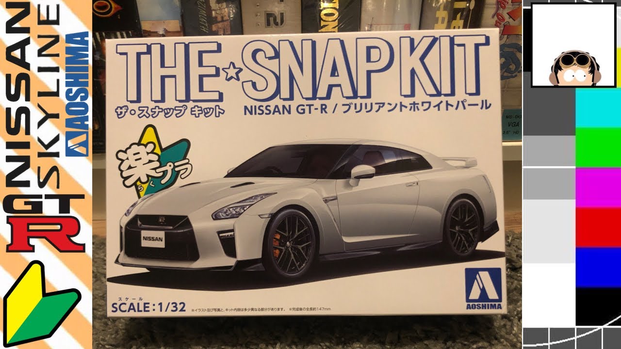 The Snap Kit: Nissan GT-R / Skyline R35 - Brilliant White Pearl “2019 ...