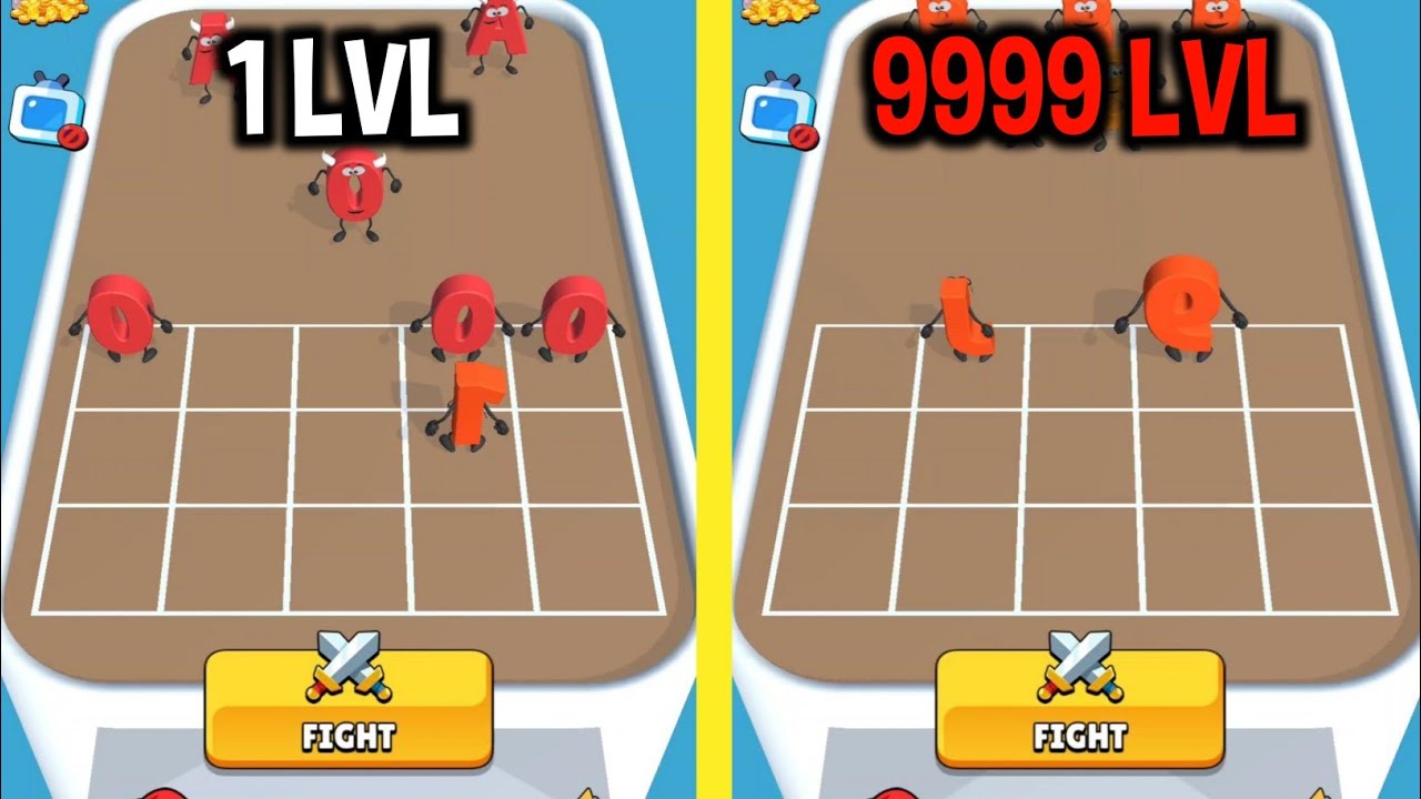 MAX LEVEL in Merge Alphabet: Number Run Gameplay - YouTube