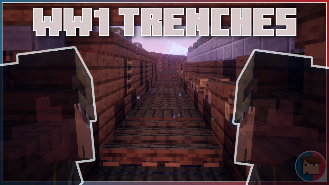 I Built WW1 Trenches For My Minecraft Server... - YouTube