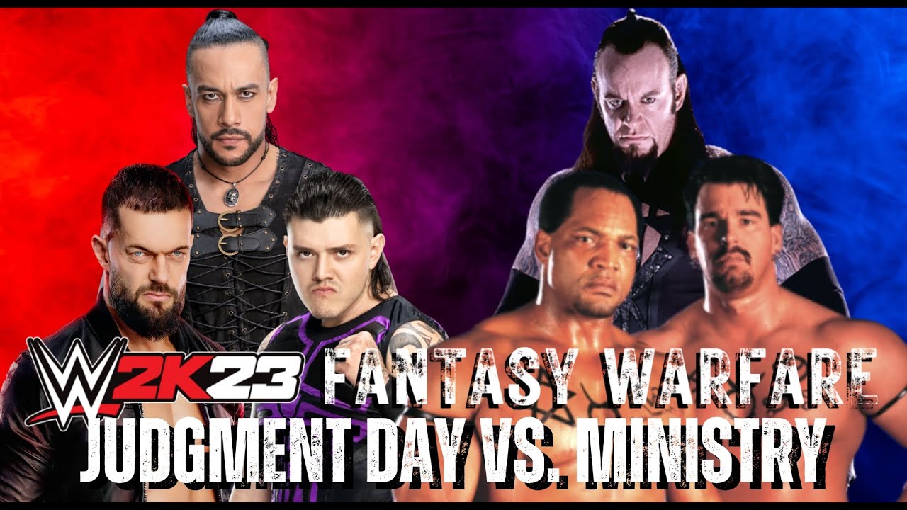 Judgment Day vs. Ministry Of Darkness | TORNADO RULES | WWE 2K23 - YouTube