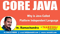 Core Java Tutorial Videos | Mr. Ramachandra - YouTube