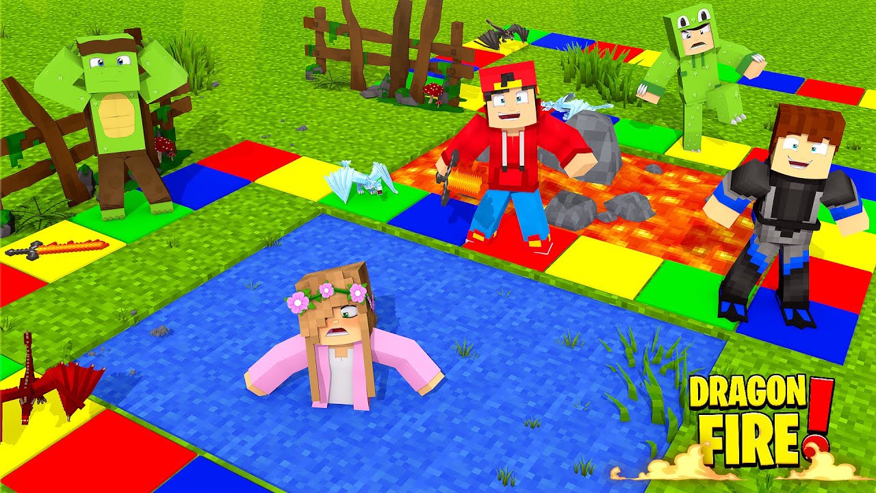 THE DRAGON FIRE BOARD GAME CHALLENGE - Dragon Fire! - YouTube