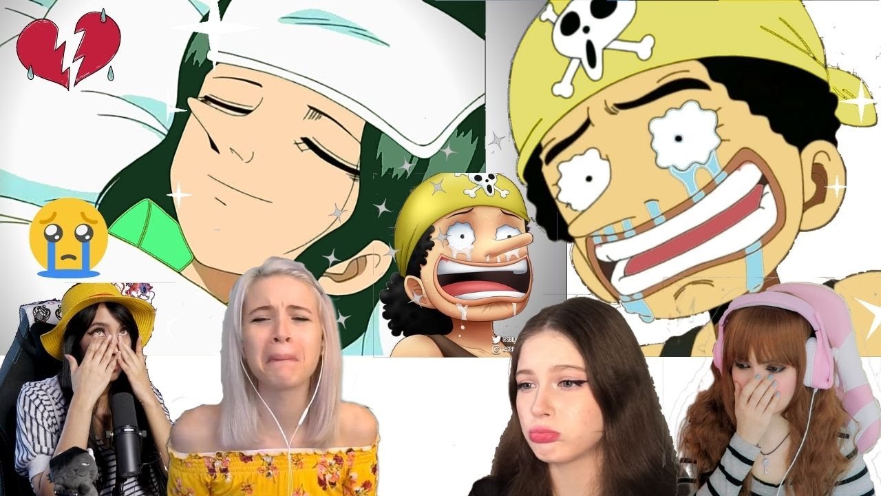 One piece | Usopp's sad past 😥 | girls reaction mashup. - YouTube