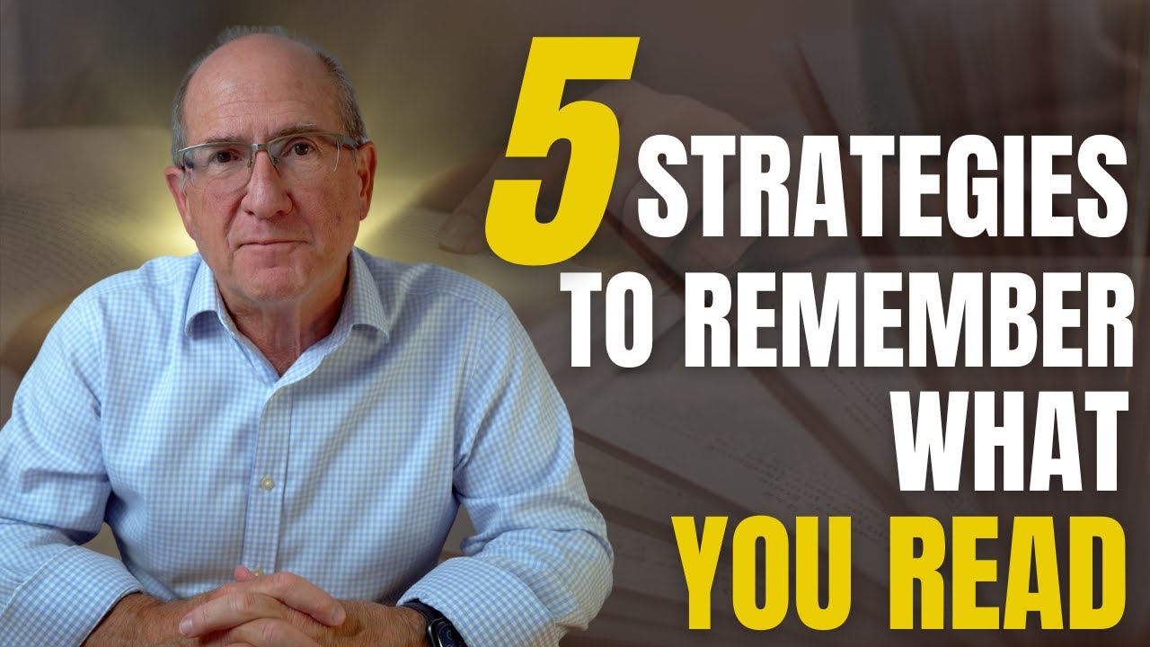 How to Remember What You Read: 5 Tips For A Efficient Memory - YouTube