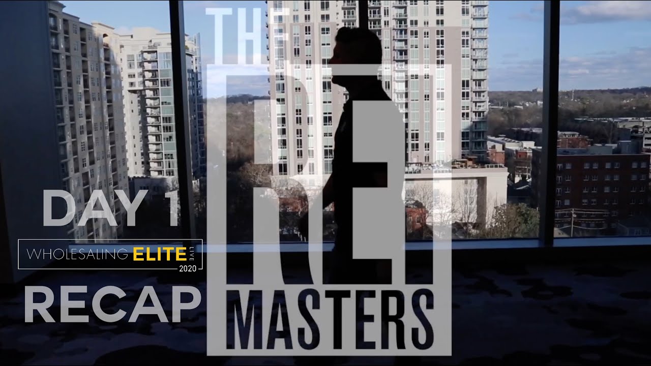 The REI Masters at We Live 2020 Day 1 Recap from Atlanta - YouTube