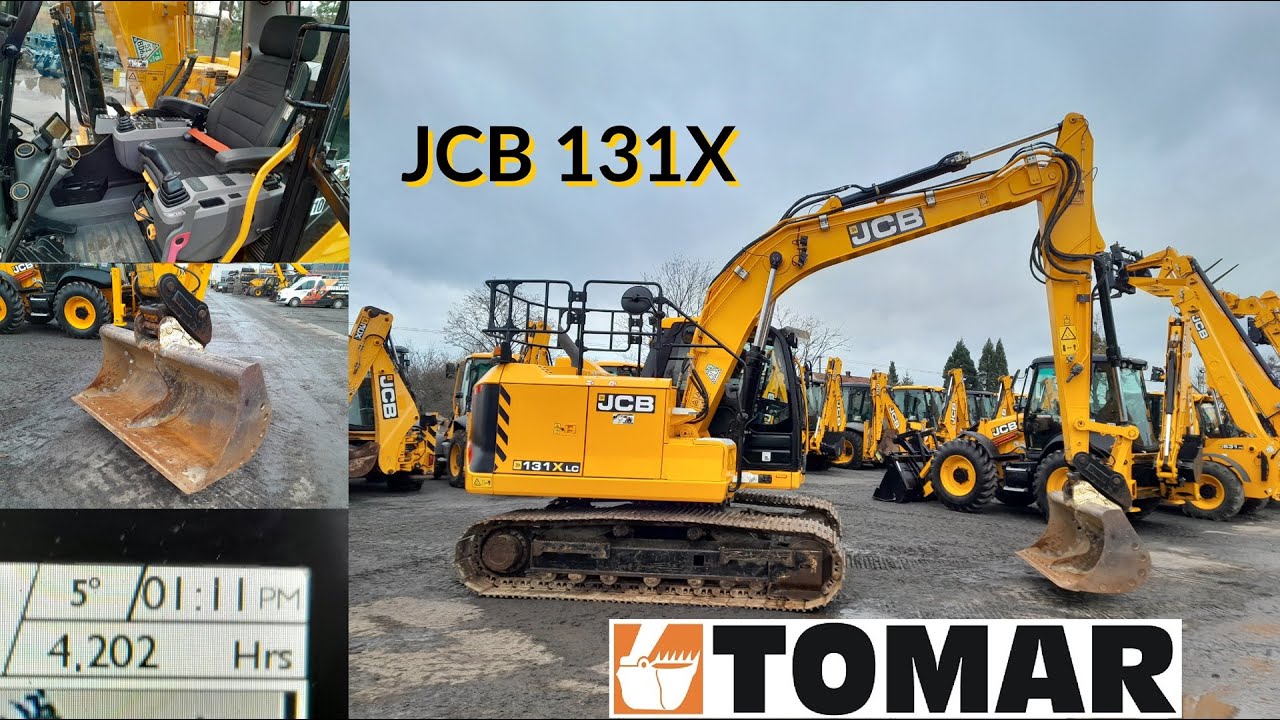 JCB 131X 2021 r. SKU 8822 tel. +48 575 316 333 tracked excavator ...