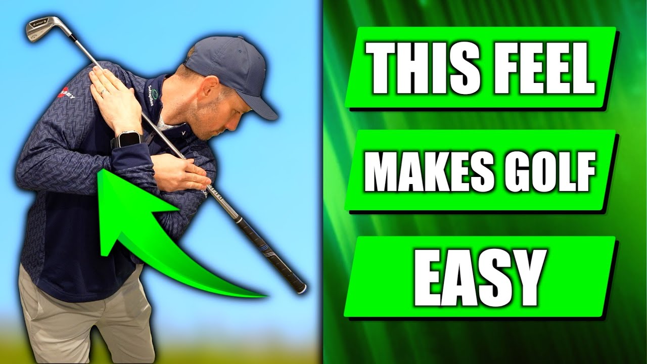 Moving your Right Shoulder like this makes golf EASY! (Golf Swing Tips ...