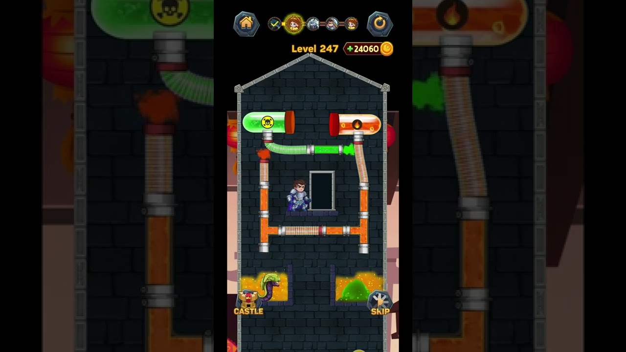 Hero Pipe Rescue (Hero Pipe Rescue: Water Puzzle) 247 - 1, 2 - YouTube