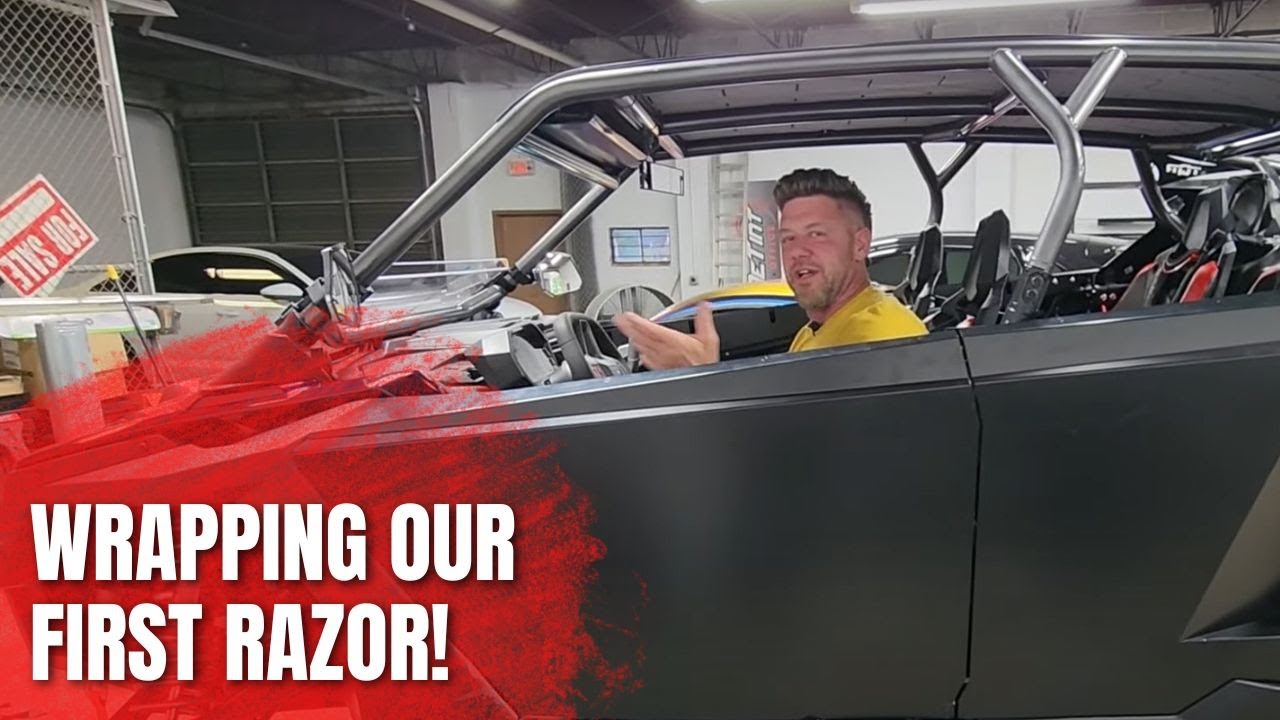 Razor Pro R Ready to Wrap!!! - YouTube