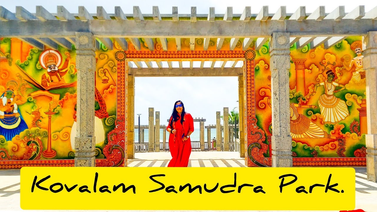 KOVALAM SAMUDRA PARK, TRIVANDRUM | RENOVATED BEACH PARK | KERALA ...