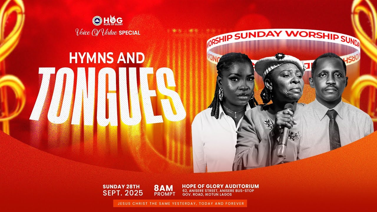 2ND SUNDAY SERVICE (HYMNS & TONGUES ) - YouTube