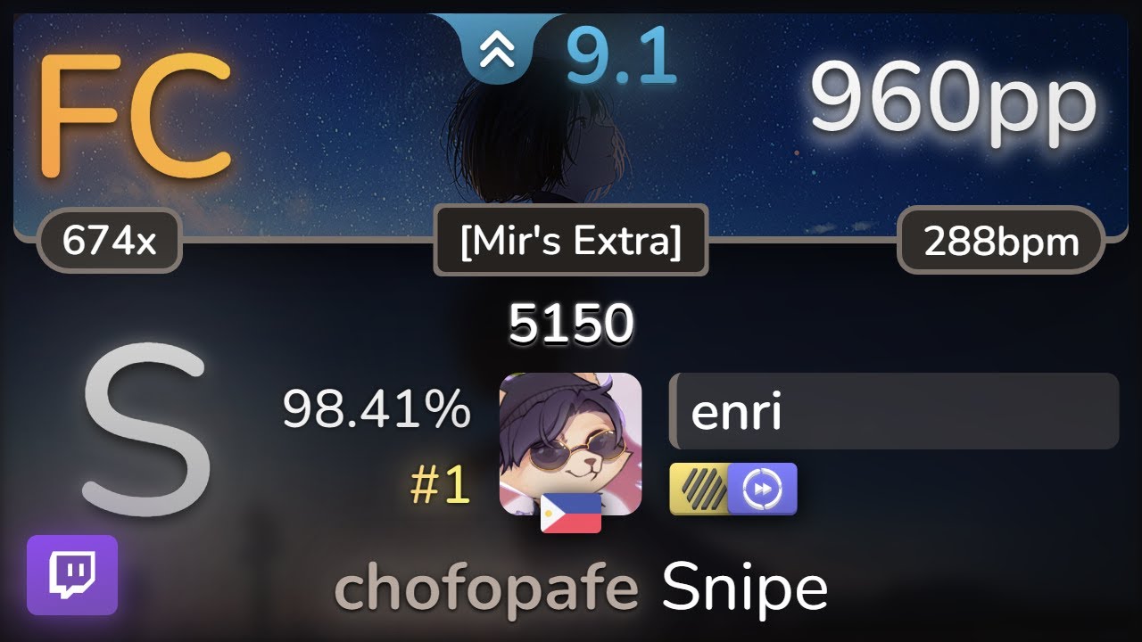🔴 9.1⭐ enri | THE ORAL CIGARETTES - 5150 [Mir's Extra] +HDDT 98.41% (#1 ...