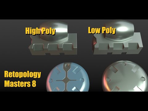 Ultimate High-Poly Low-Poly Solution! - Retopology Masters #8 - YouTube