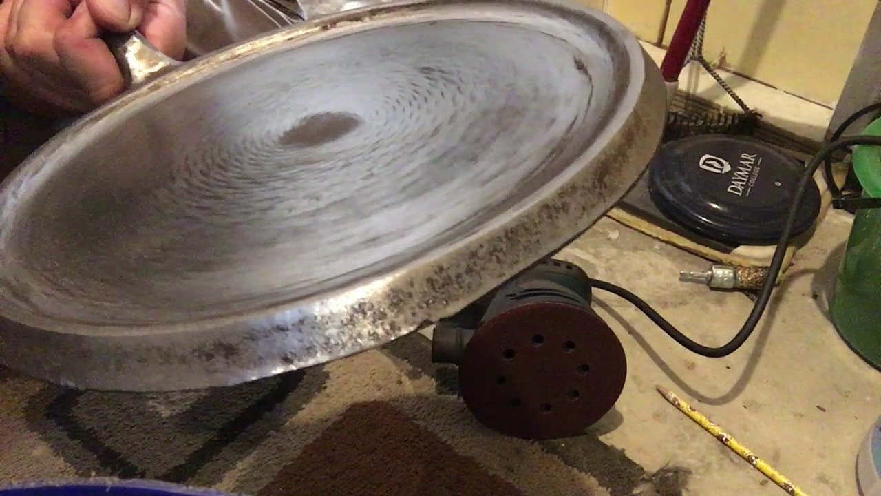 bsr griddle sanding - YouTube