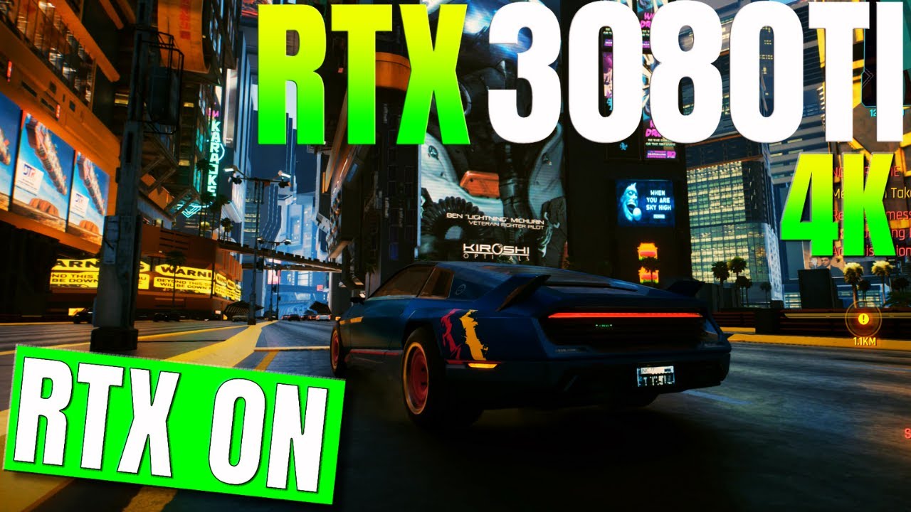 Cyberpunk 2077 4K Max Settings |RTX 3080TI PC Gameplay - YouTube