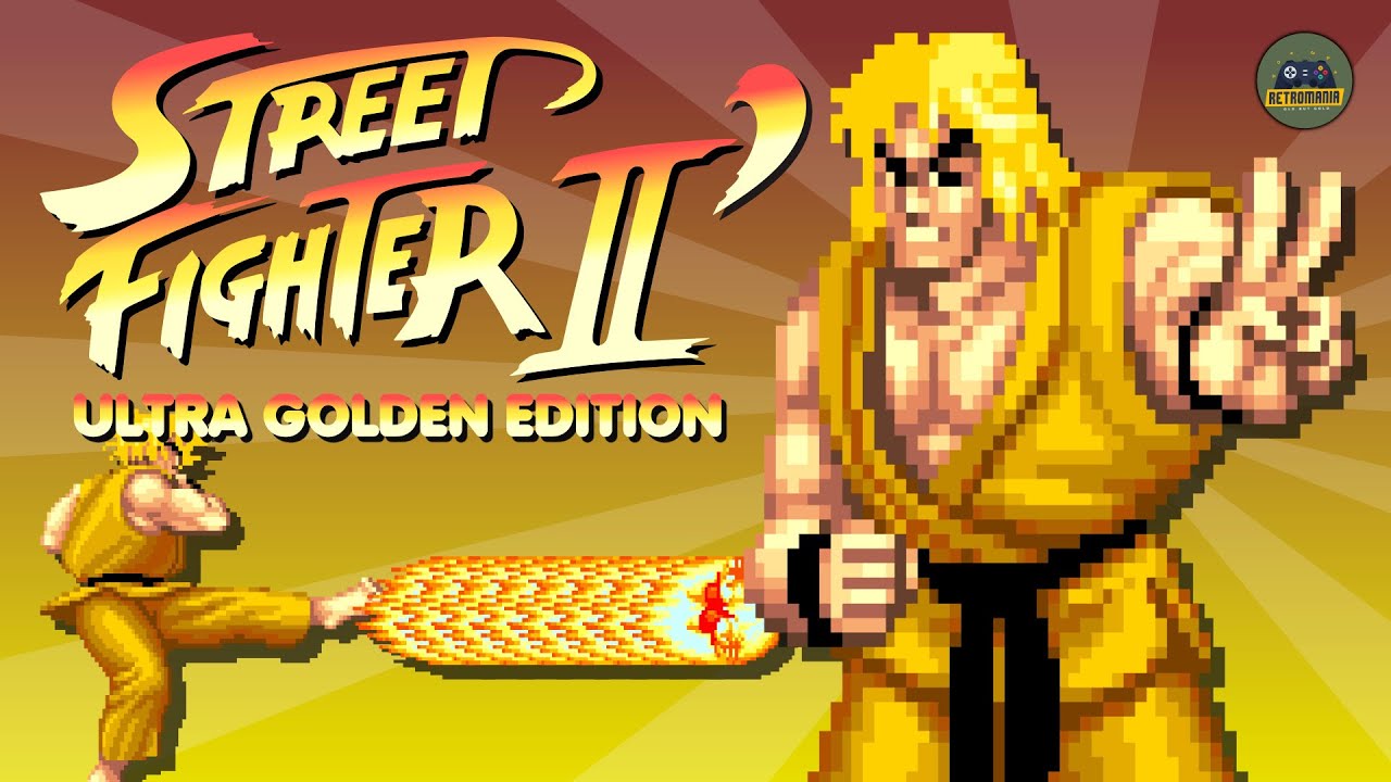 Street Fighter 2 Ultra Golden Edition | Hack | Ken playthrough - YouTube