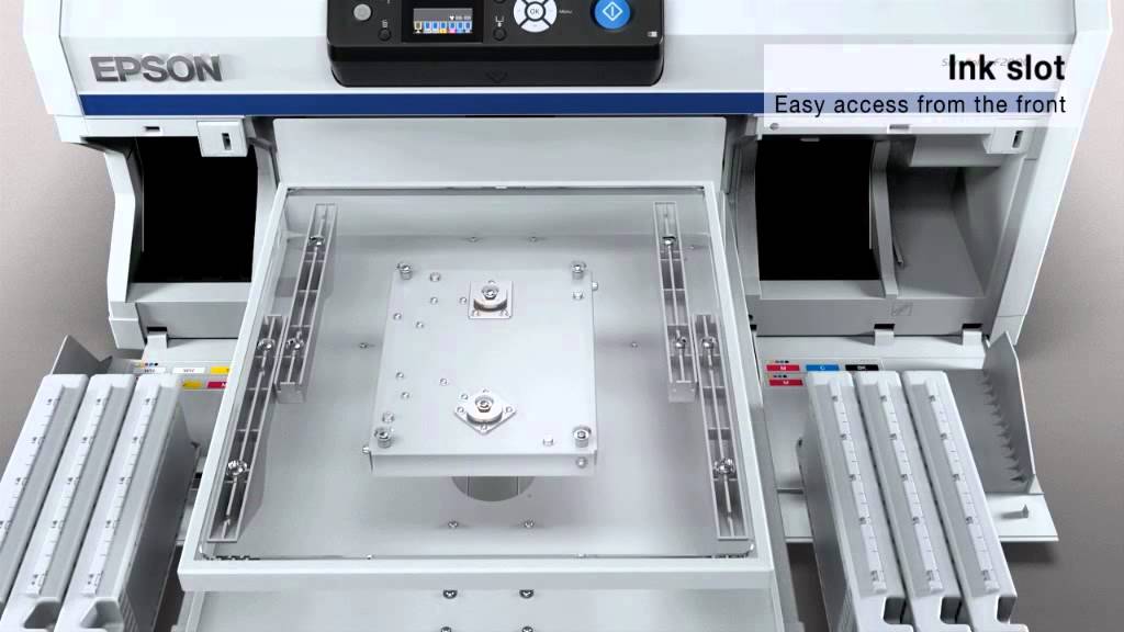 Epson SureColor SC-F2000 - YouTube