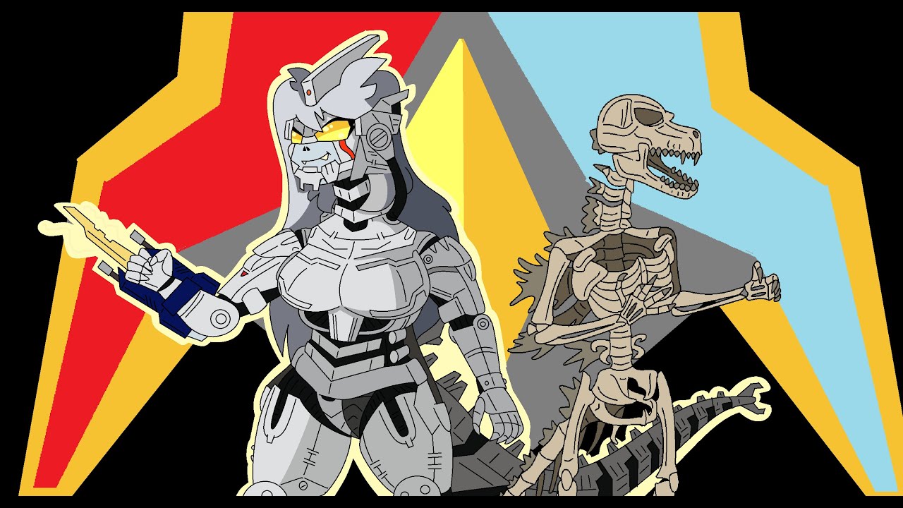 Ms paint - I'm Draw Anime Kiryu (Metal Godzilla) - YouTube