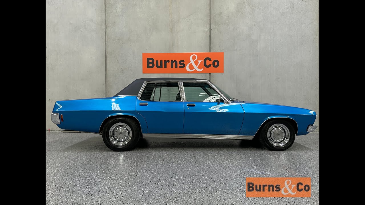 1973 Holden HQ Statesman - YouTube