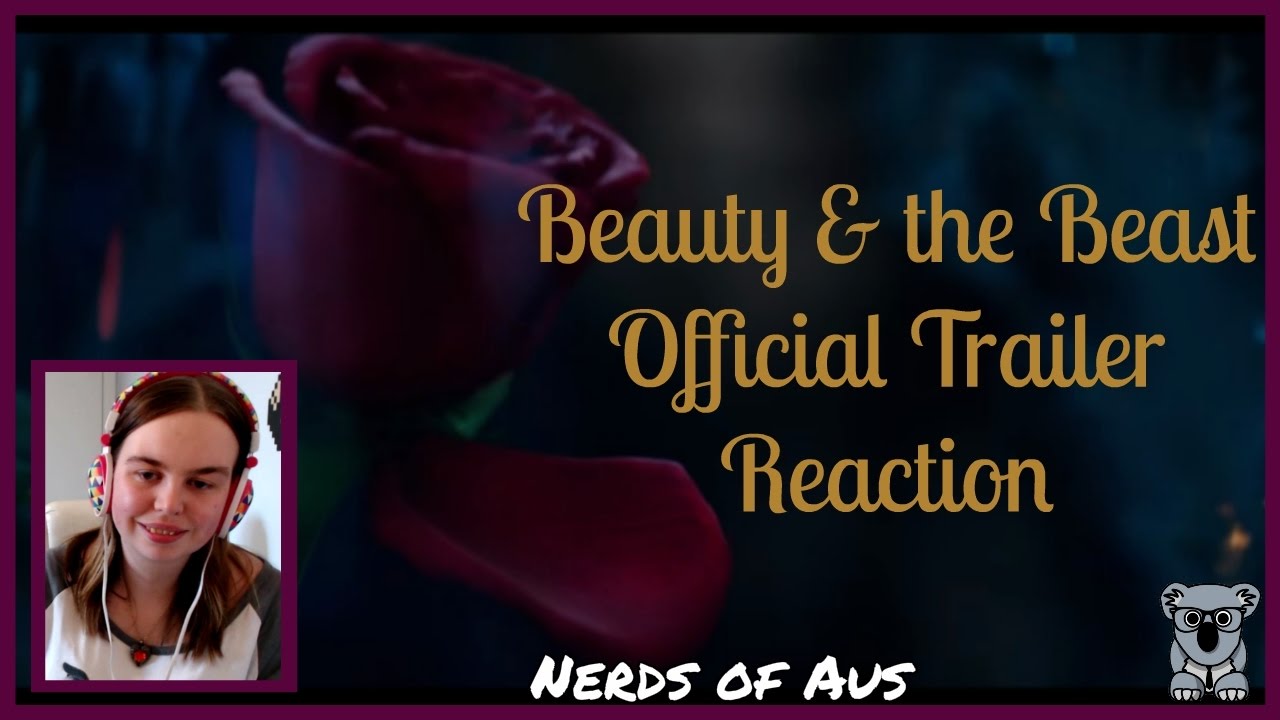 It's so beautiful! Beauty And The Beast Official Trailer Reaction ...