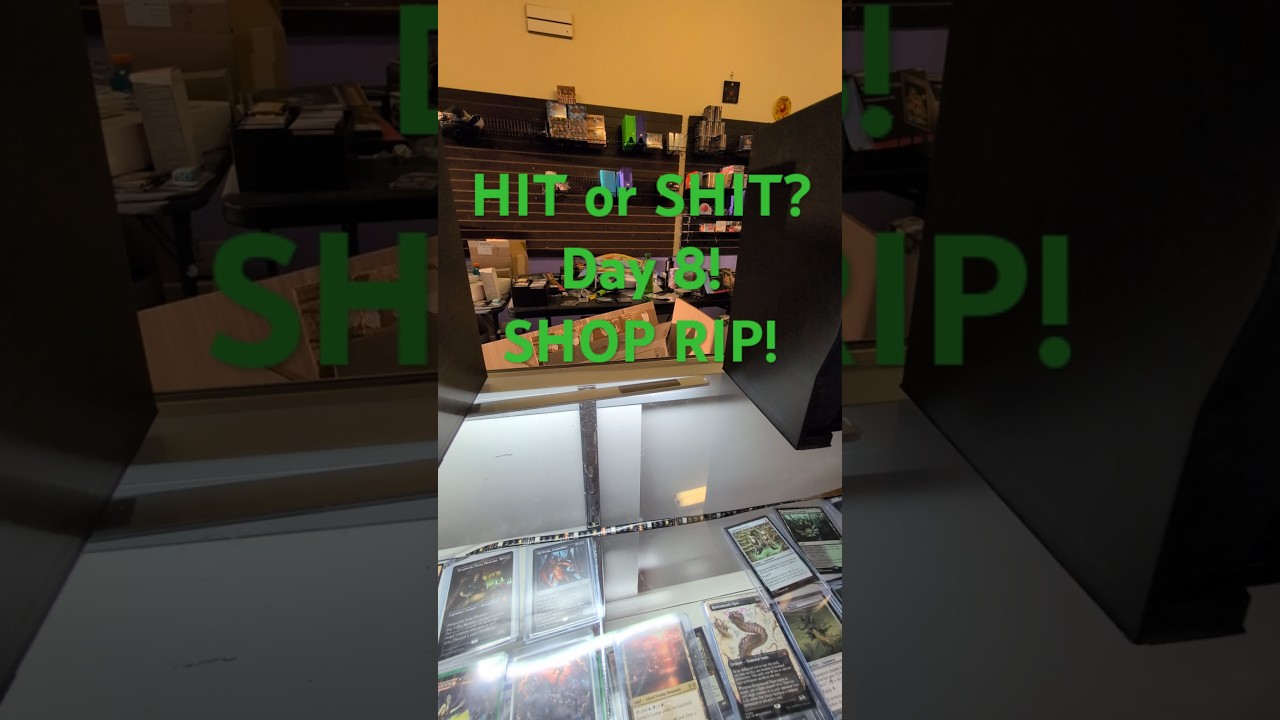HIT or SHIT? Day 8! Shop RIP! #pokemon #pokemoncards #cards - YouTube