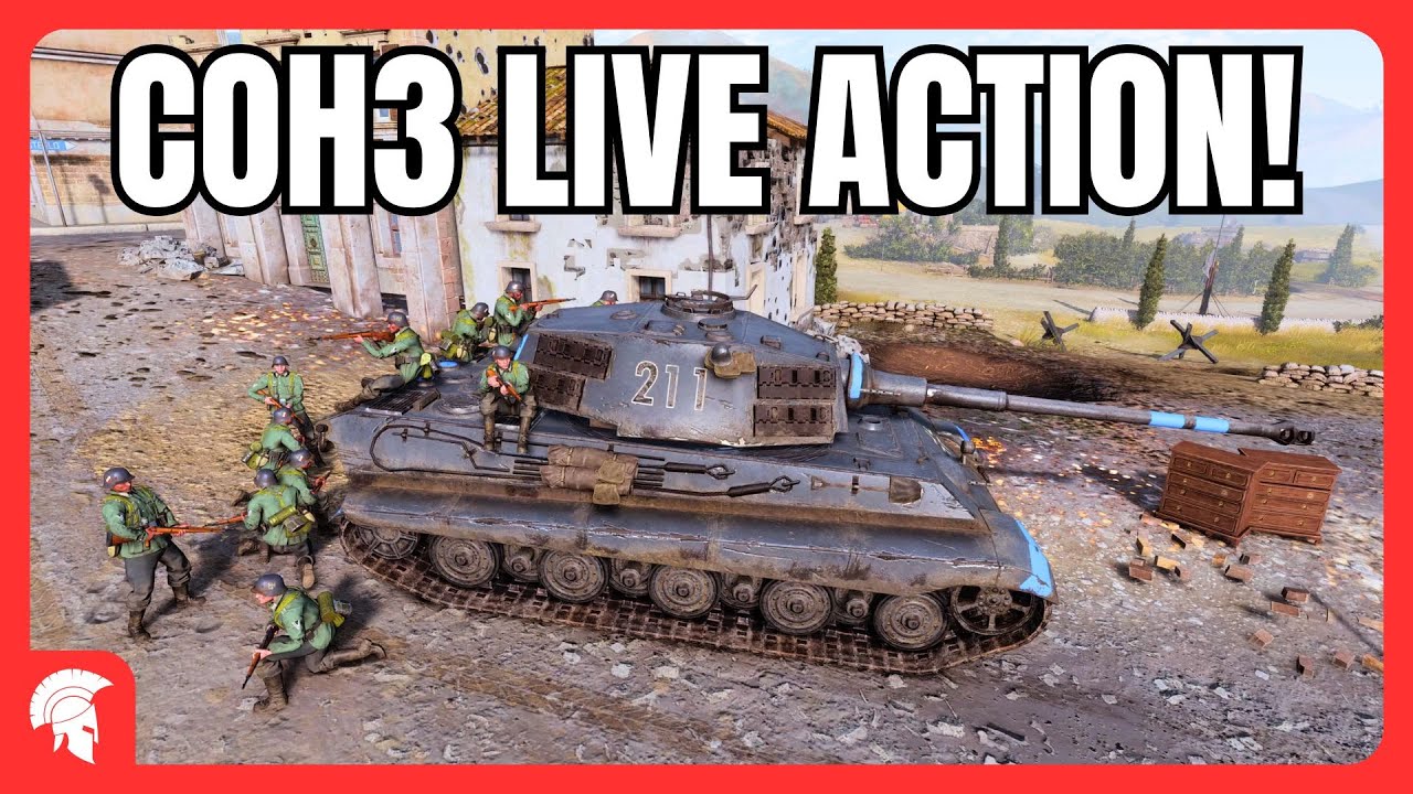 COH3 LIVE ACTION! - YouTube