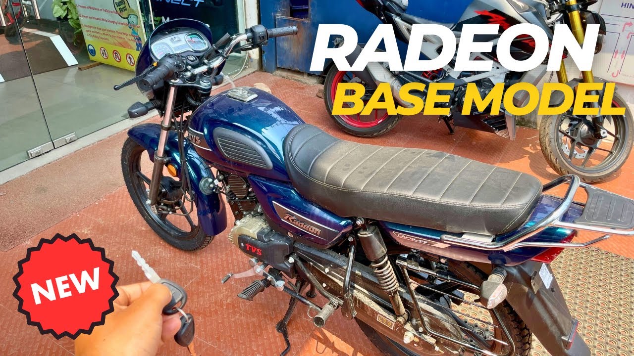 2024 TVS RADEON Base Editon 🔥 With ON ROAD PRICE & MILEAGE - YouTube