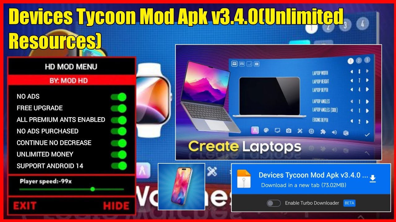 Devices Tycoon Mod Apk v3.4.0(Unlimited Resources) - YouTube